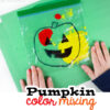 Pumpkin Color Mixing Activity – Munchkins and Moms